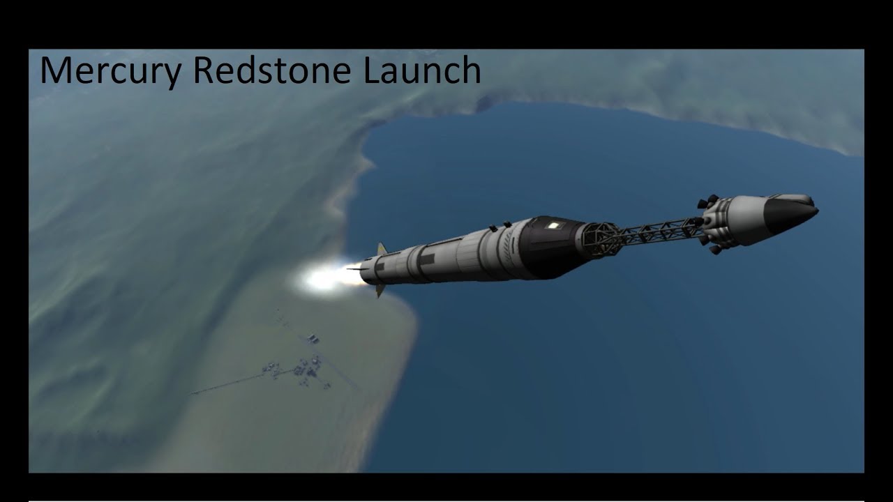 Mercury Redstone Launch KSP - YouTube