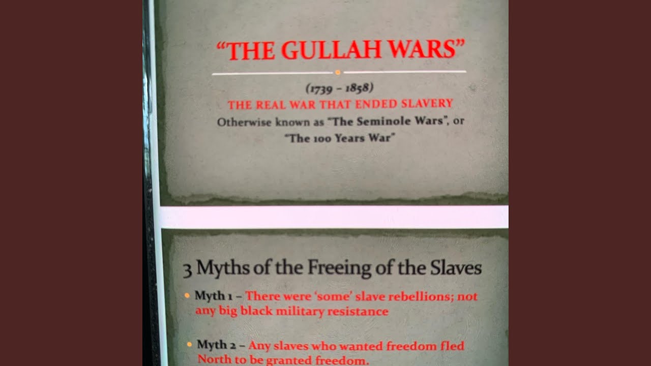 The Gullah Wars - YouTube