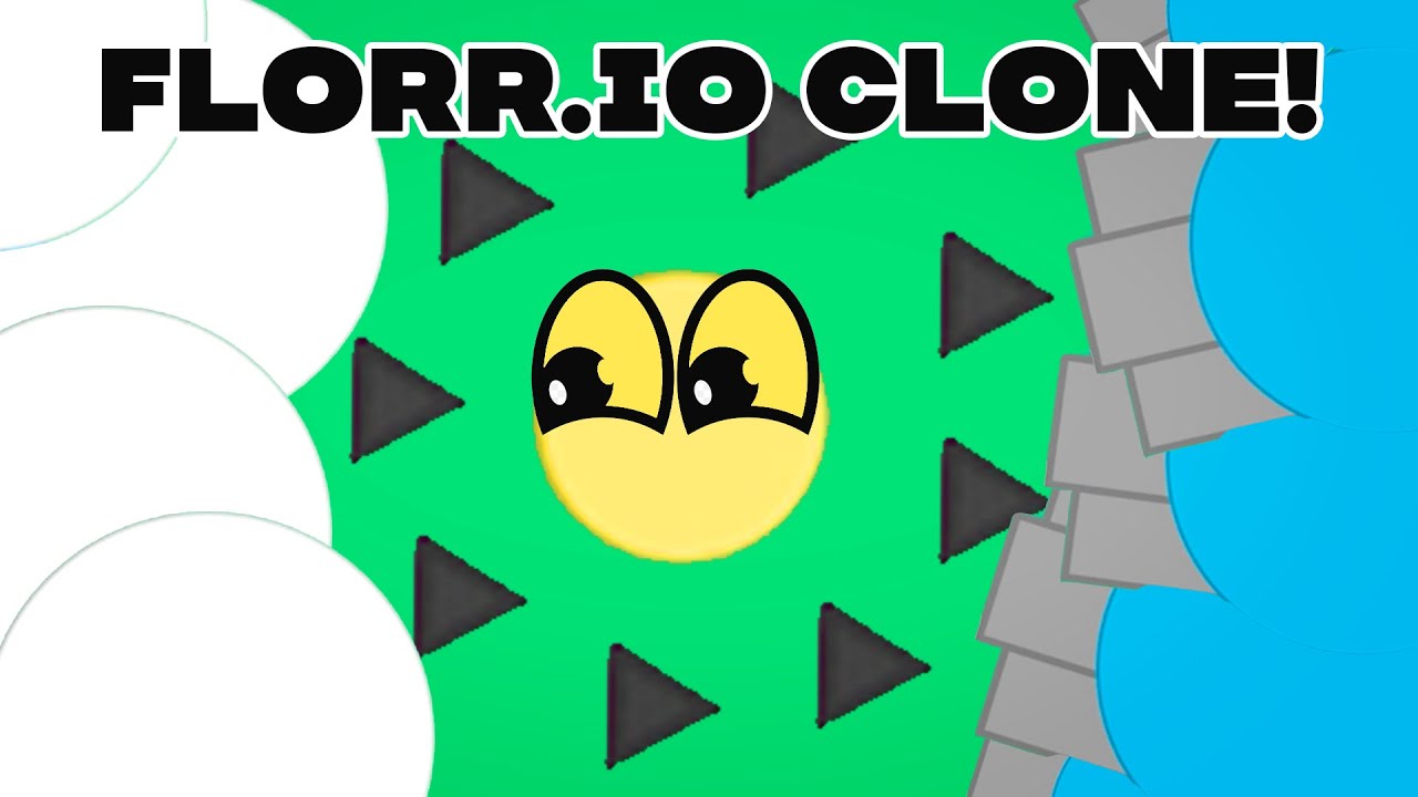 So I made a Florr.io Clone... - YouTube