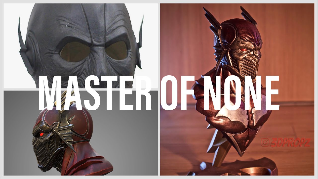 RED DEATH COSPLAY COSTUME BUILD - Cowl - YouTube