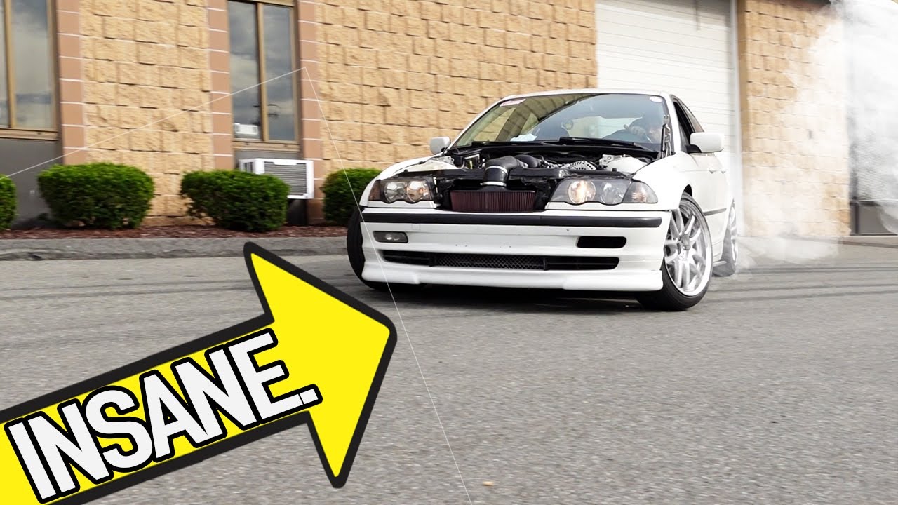 Brians 'LS' Swapped E46 survives the Dyno! (FIRST TEST DRIVE) - YouTube