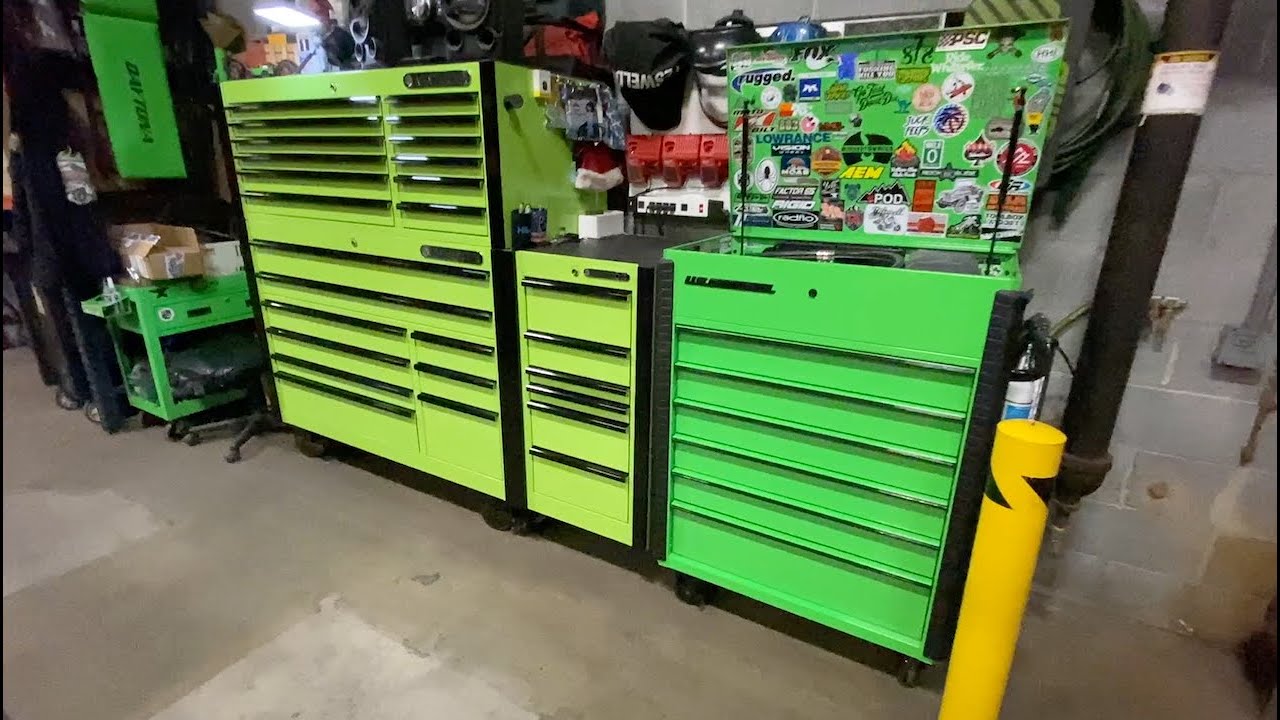 Matco 5s Double Bank Tool Box Tour - Quick Run Through - YouTube