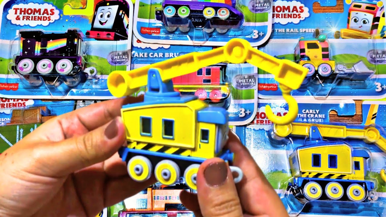Unboxing Thomas and Friend New Look Carly Thomas Kana Nia Percy Diesel ...