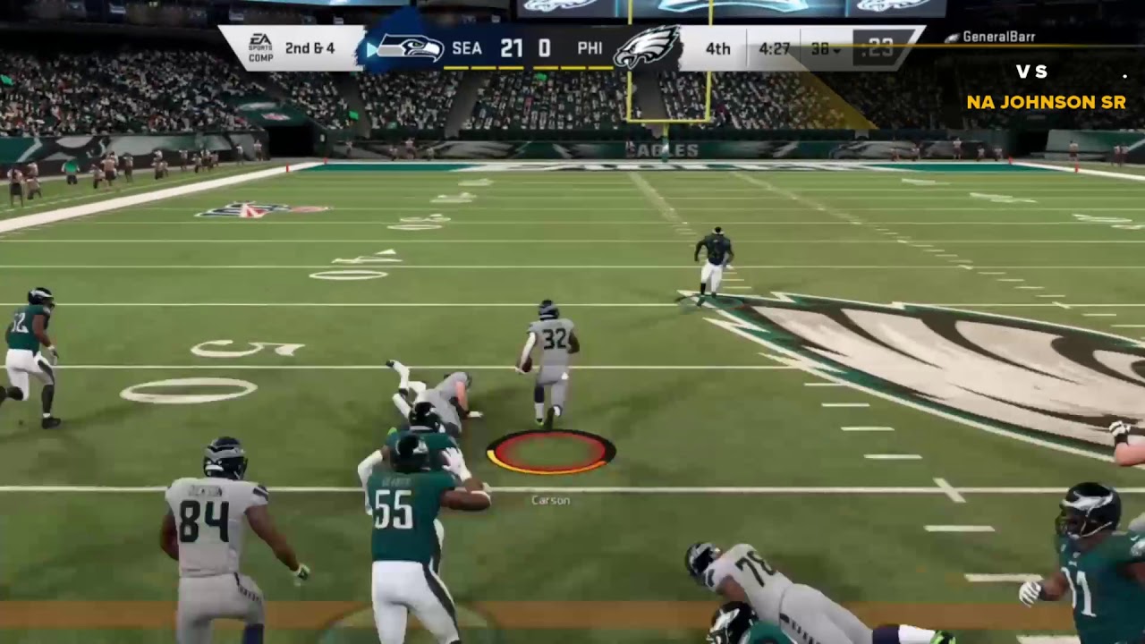 MADDEN: AMERICA'S VIDEOGAME I-Formation Twin TE HB Power G money Run ...