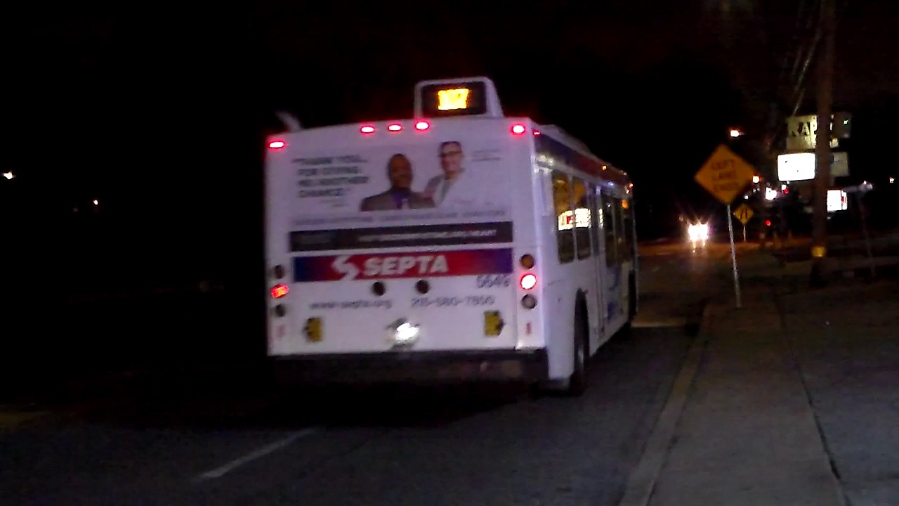 SEPTA BUS: NEW FLYER D40LF 5649 ON ROUTE: 107 - YouTube