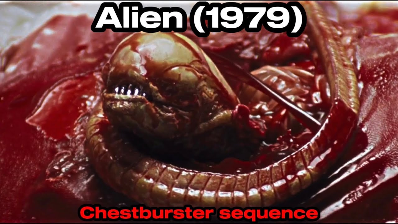 Alien (1979) Chestburster sequence - YouTube