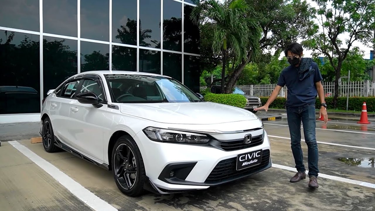 ส่องชุดแต่งแท้ MODULO HONDA CIVIC 2021 - YouTube