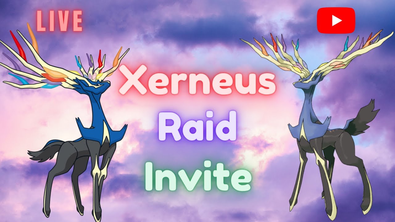 boosted xerneas raid invite live pokemon go - YouTube