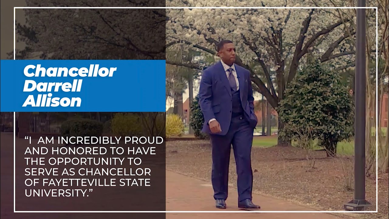 Fayetteville State University Chancellor Darrell T. Allison - YouTube