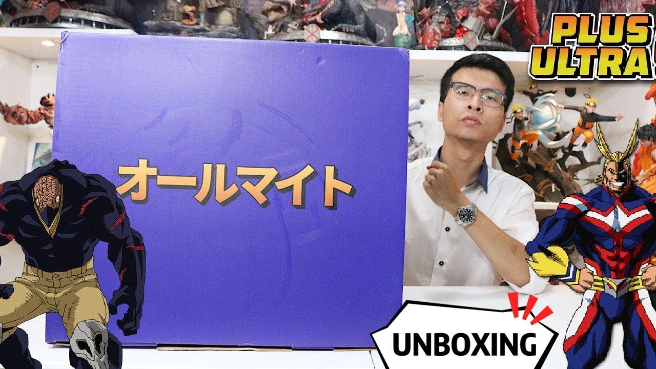 UNBOXING ALL MIGHT VS. NOMU STATUE FROM MY HERO ACADEMIA BY 37 LAB ...