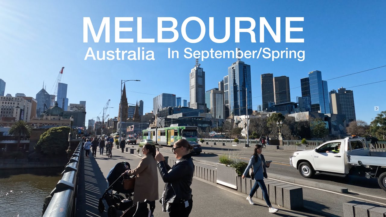 Melbourne City in September 2023 | Virtual Tour Australia - YouTube
