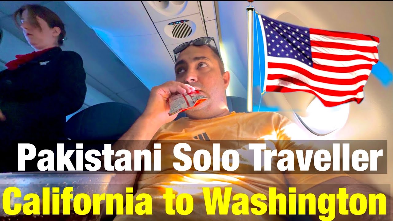 Pakistani Solo Traveller | San Francisco to Seattle Journey 🇺🇸 | Travel ...