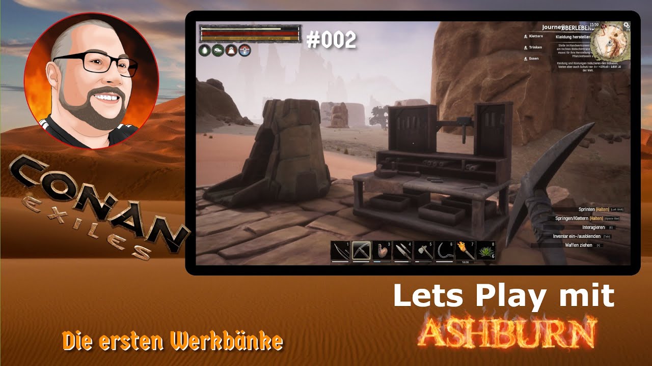Conan Exiles - Die ersten Werkbänke #002 - YouTube