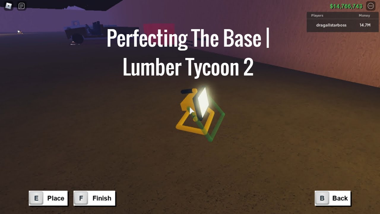 Perfecting The Base | Lumber Tycoon 2 - YouTube