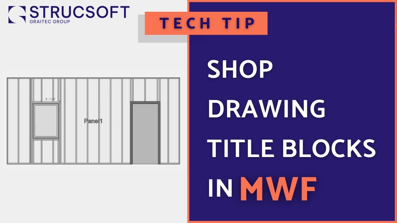 How to Configure Title Blocks in Your Shop Drawing - YouTube