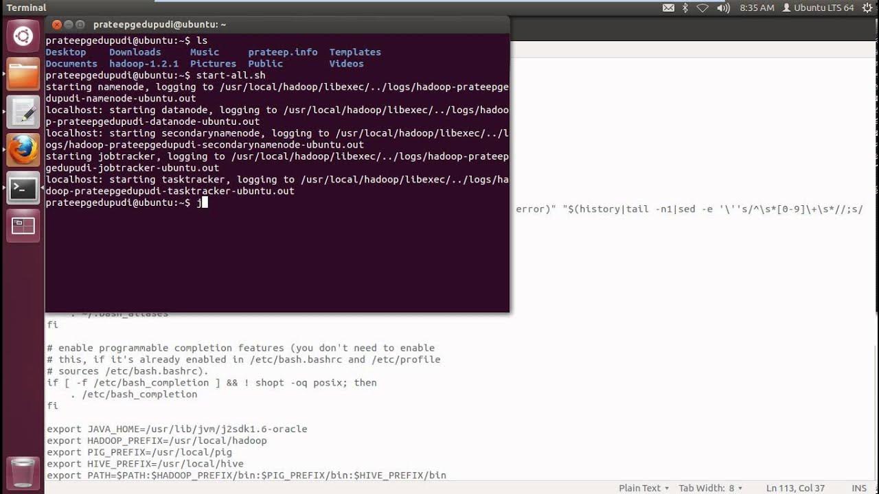 How to setup Apache Hadoop in pseudo distributed mode with a simple use case demo in 15 min ...