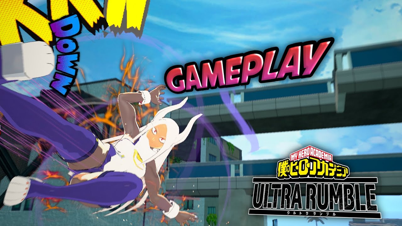 PLAYING With MIRKO In MY HERO ULTRA RUMBLE + CUSTOMS - YouTube