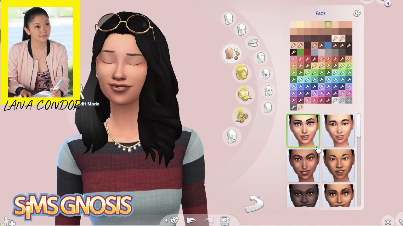 Sims4 create a sims NETFLIX FILMS : TO ALL THE BOYS I LOVED BEFORE ...