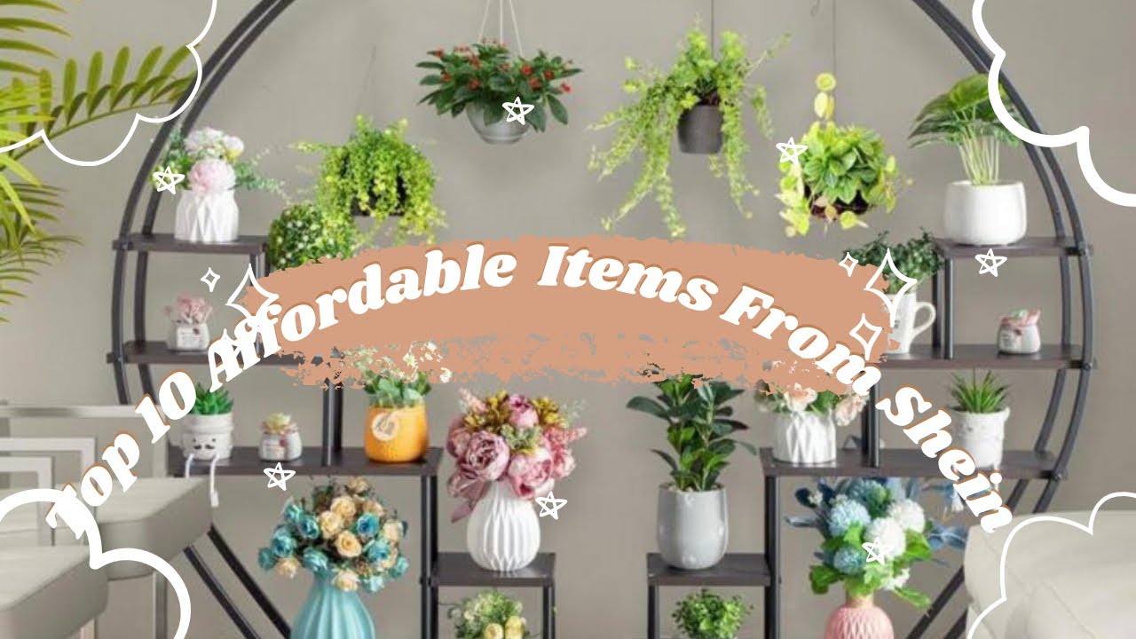 Top 10 Affordable Outdoor and Garden Ideas From SHEIN | Below $10 🏠🪴🌸 ...