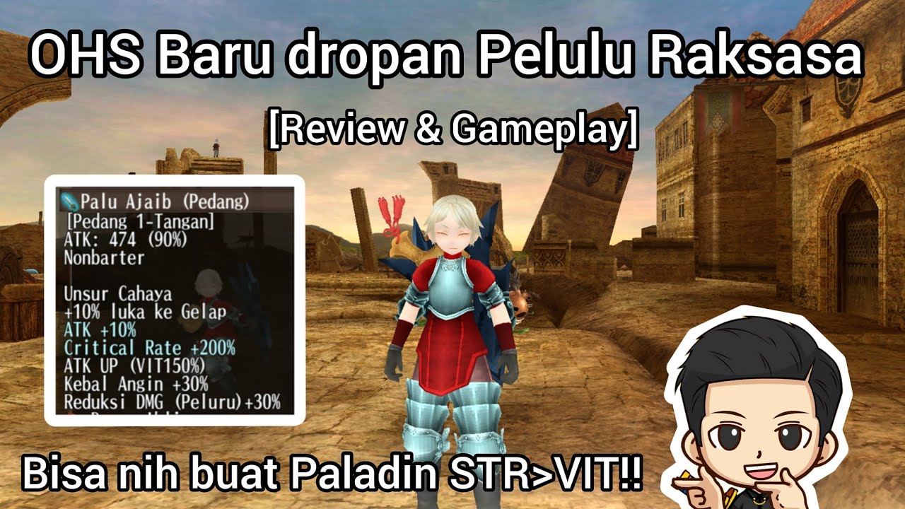 OHS Baru dropan Pelulu Raksasa (Review+gameplay) Cocok buat Paladin STR ...
