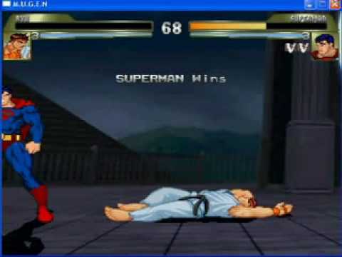 Grudge Match Superman vs Ryu - YouTube