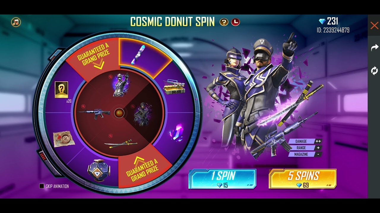 Freefire- Lotus blazer,solar commander, Shadow Red and Shadow Blue ...