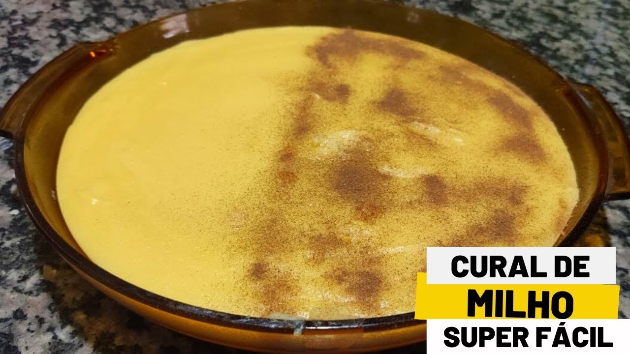 Como fazer Cural de milho - Super fácil - YouTube