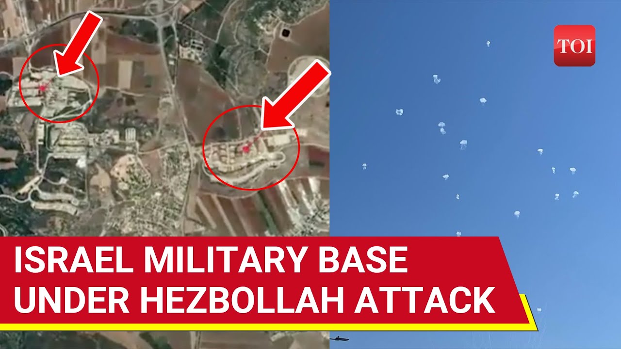 Hezbollah's 140+ Missiles, Suicide Drones Hammer IDF's Samson Base ...