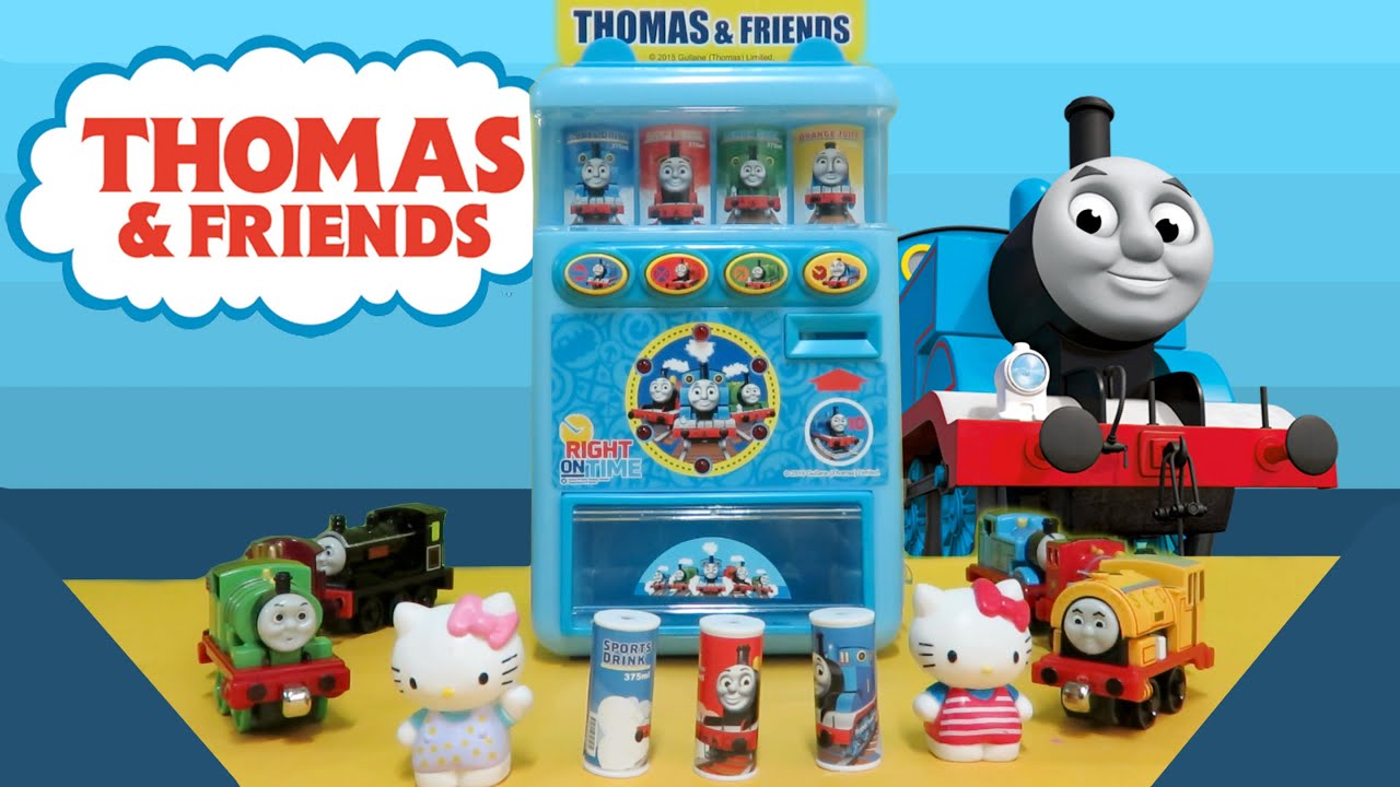 Thomas & Friends Electronic Toys Vending Machine Review - YouTube