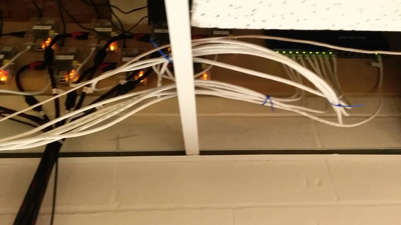 Raspberry Pi Wall with 9 screens. - YouTube