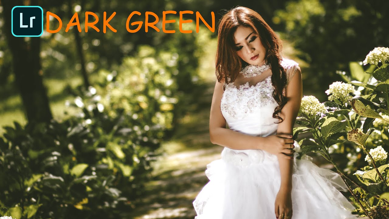 Lightroom Mobile Tutorial - Dark Green Color Grading Effect - YouTube