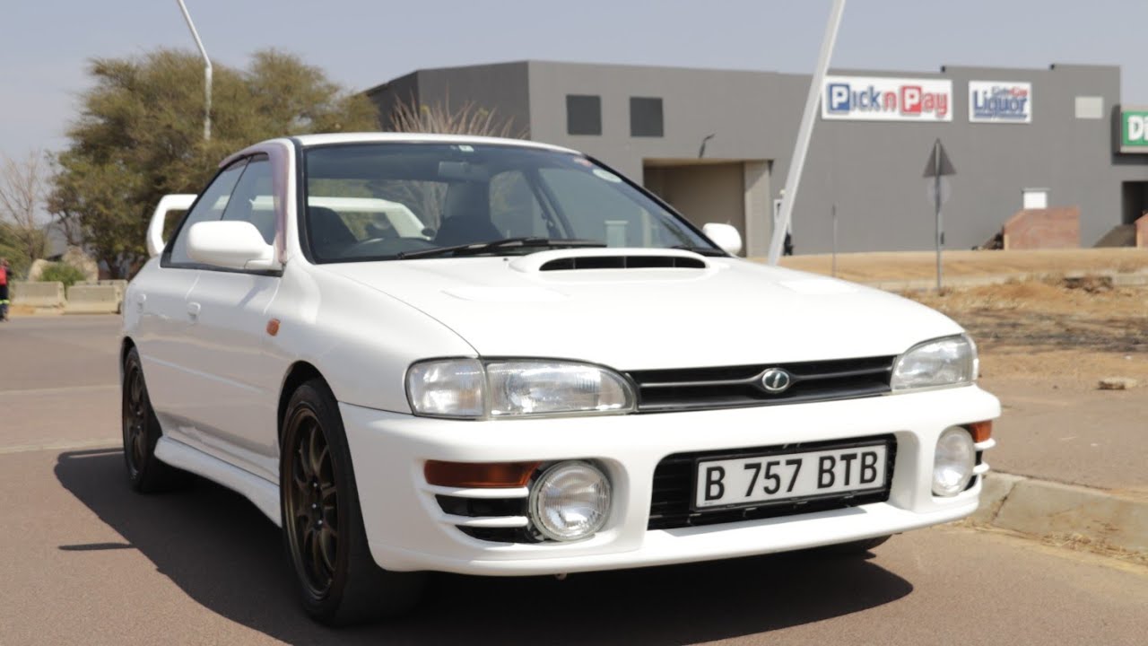 1996 Subaru WRX GC8 V Limited Edition review at Gaborone CBD - YouTube