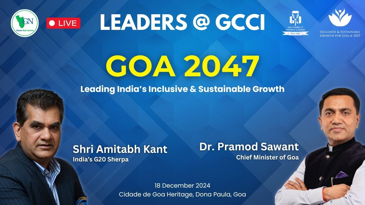 GCCI Goa Leaders 2047 | Live - YouTube