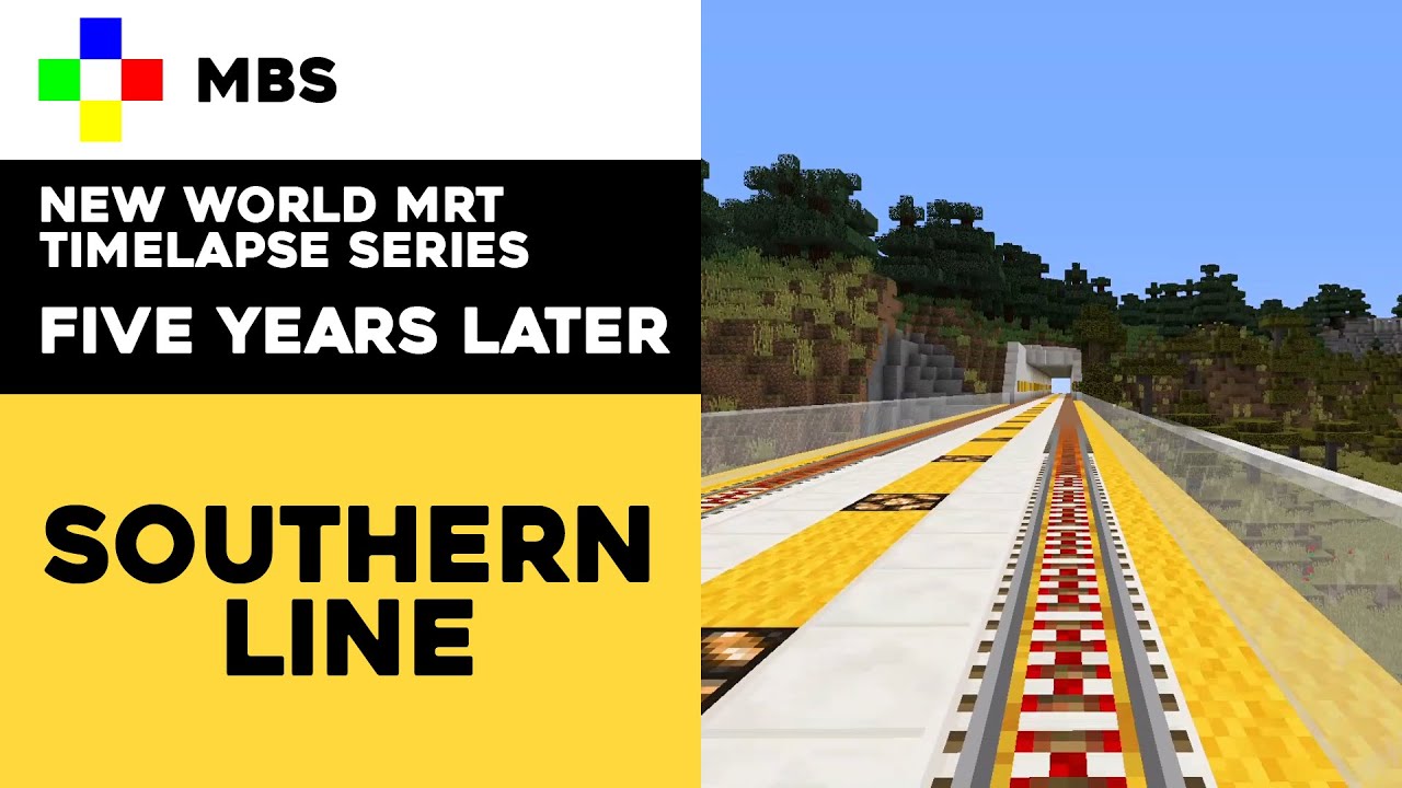 [MBS Studios] MRT Timelapse Series - Five Years Later: Southern Line ...