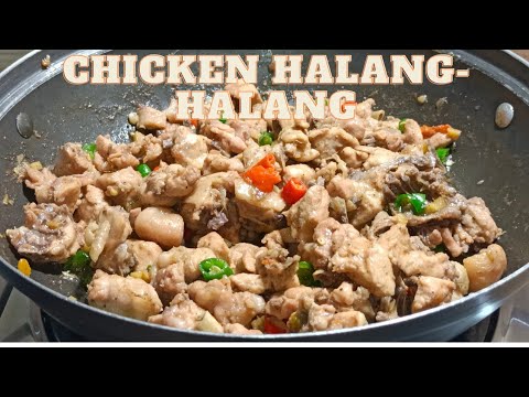 CHICKEN HALANG-HALANG | Adobo version| Very easy to cook and simple ...