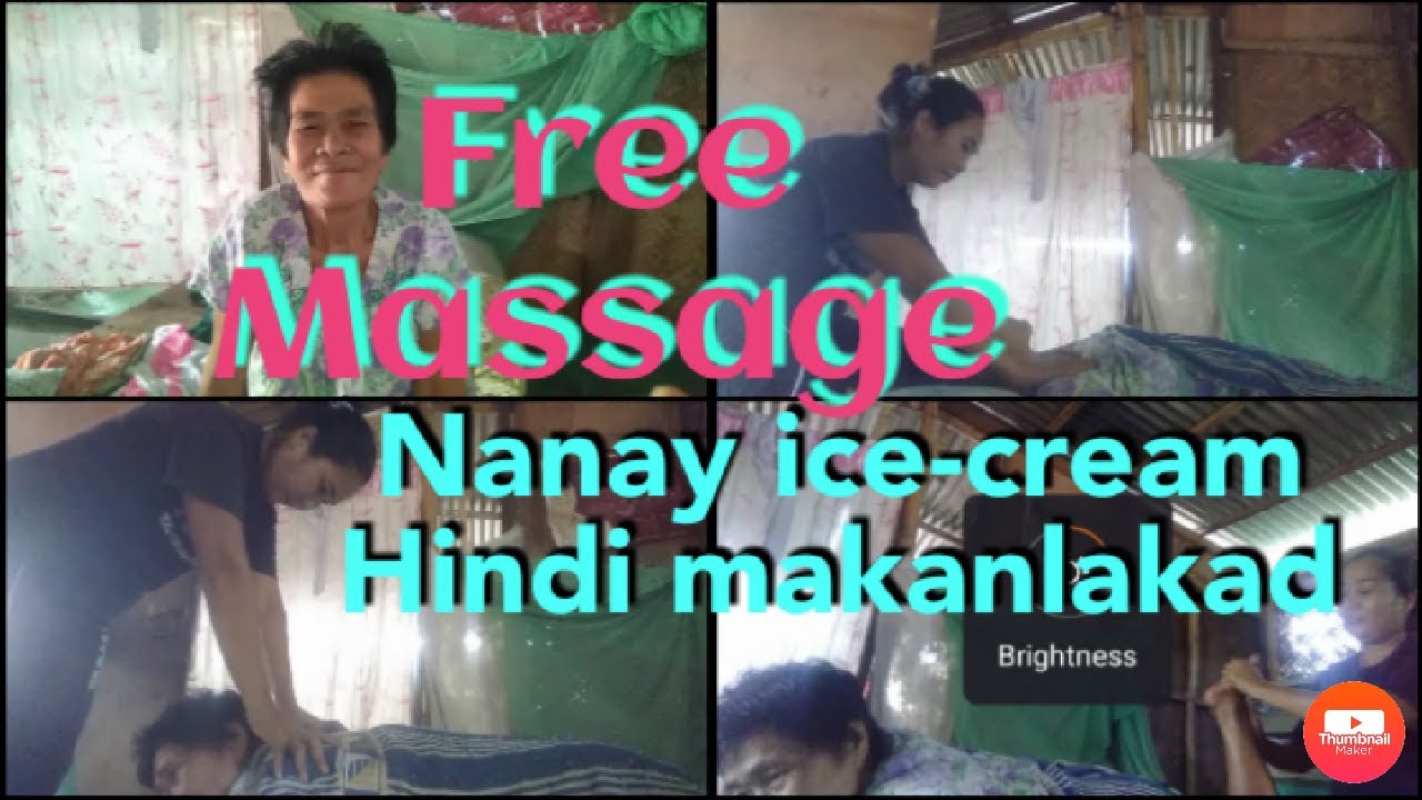Free Body MASSAGE 2nd session for nanay ice-cream - YouTube