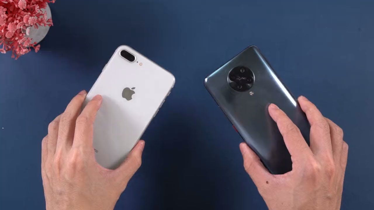 iOS 14 (iPhone 8 Plus) VS Snapdragon 865 (Redmi K30 Pro) || Speed Test ...