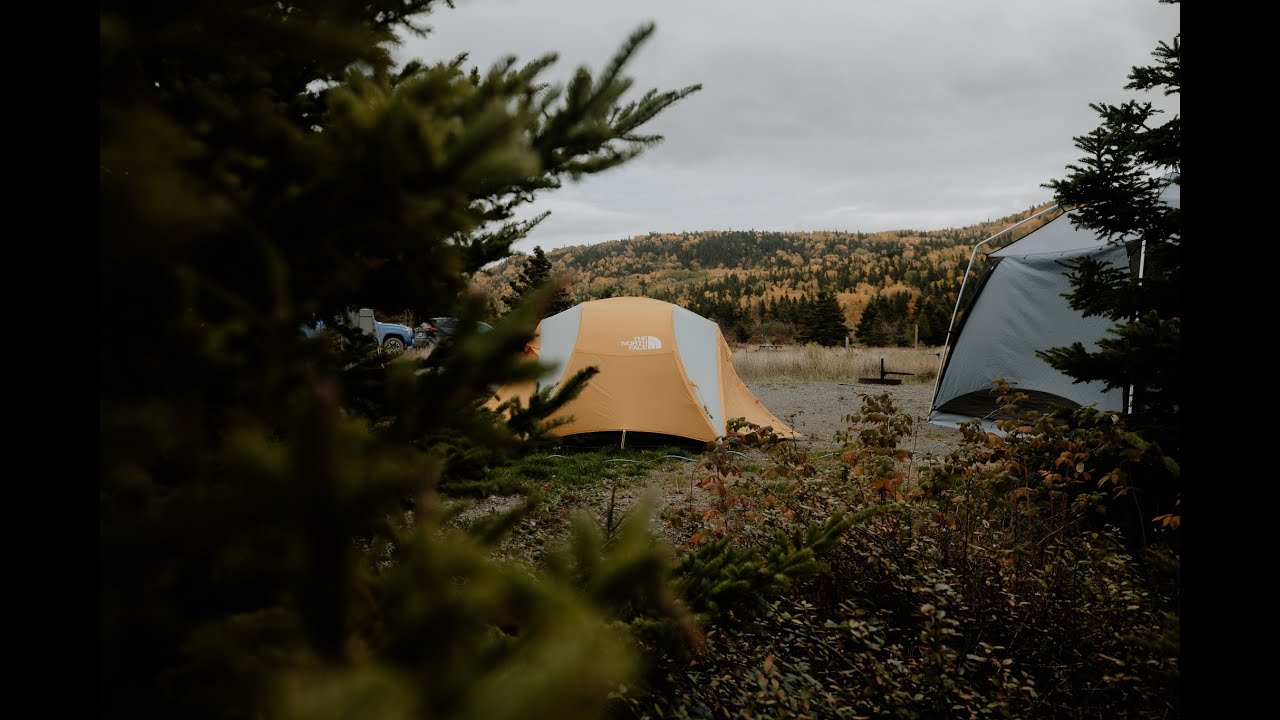 Camping at national Park Du Bic #karen - YouTube