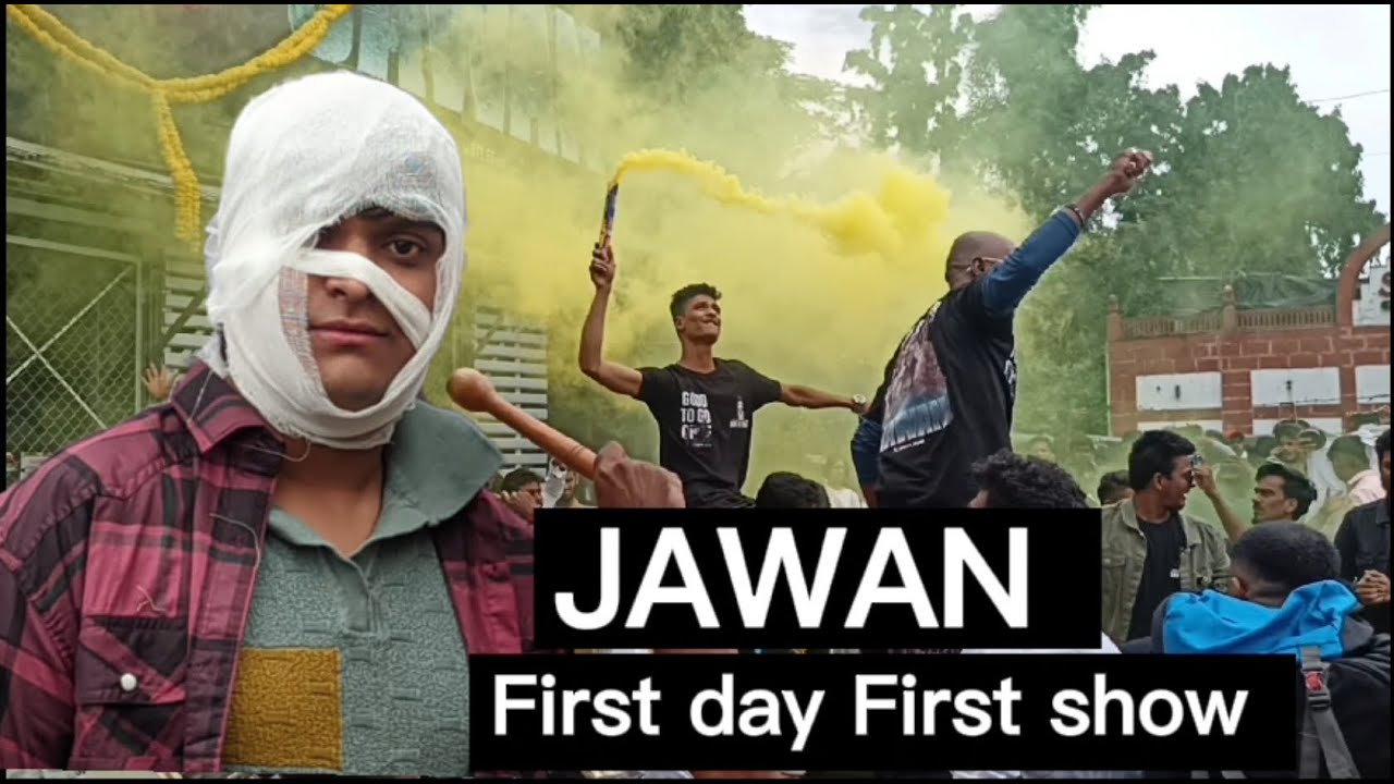 JAWAN first day first show, Victory theater Pune | JAWAN movie public ...
