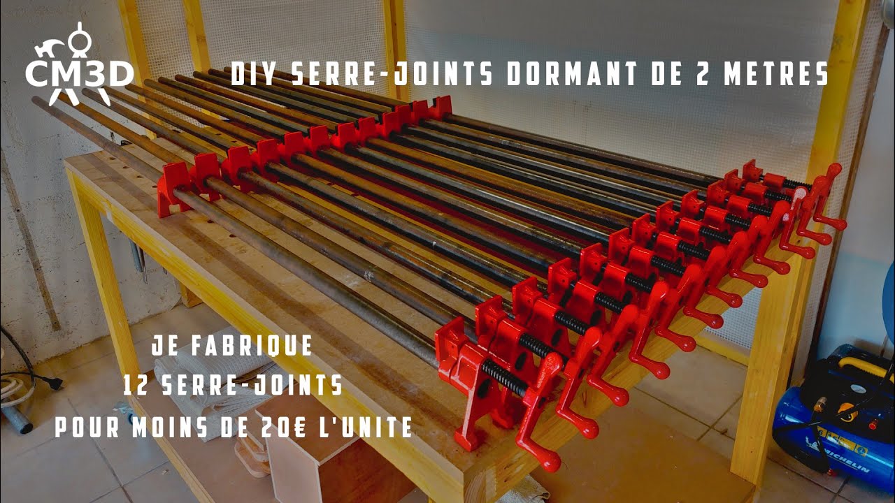 DIY SERRE-JOINTS DORMANT POUR MOINS DE 20 EUROS L'UNITÉ - YouTube