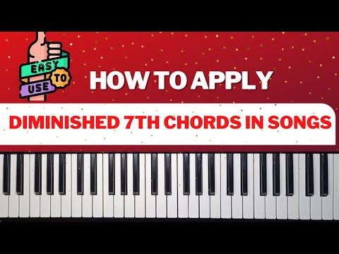 How to Use Diminished 7th Chords on F - YouTube