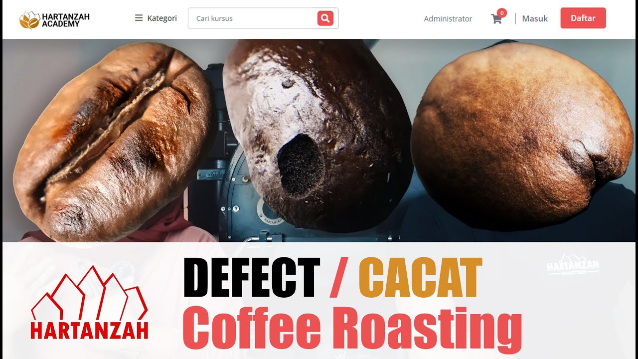 #CoffeeRoaster50 Defect atau Cacat Pada Biji Kopi Yang Di Akibatkan Oleh Proses Roasting Kopi ...