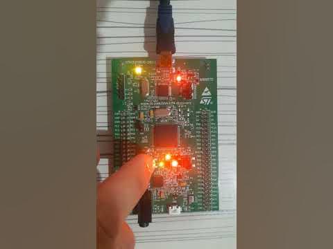 Led Control with Stm32f407 Button - Example 3 | Stm32f407 Buton ile Led Kontrolü - Örnek 3 # ...