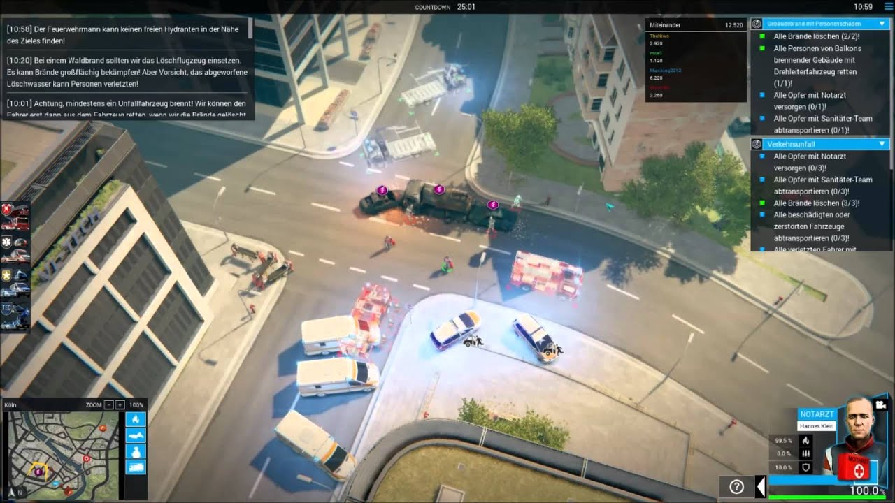EMERGENCY 5 #2 - Anfänge in Köln «» Let's Play EMERGENCY 5 | HD ...