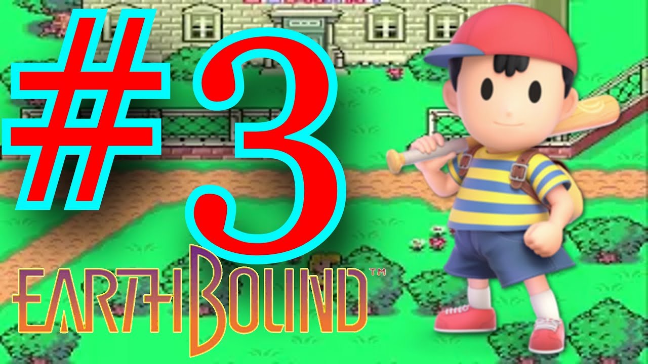 Earthbound Parte 3 - Un paseo a la biblioteca - YouTube