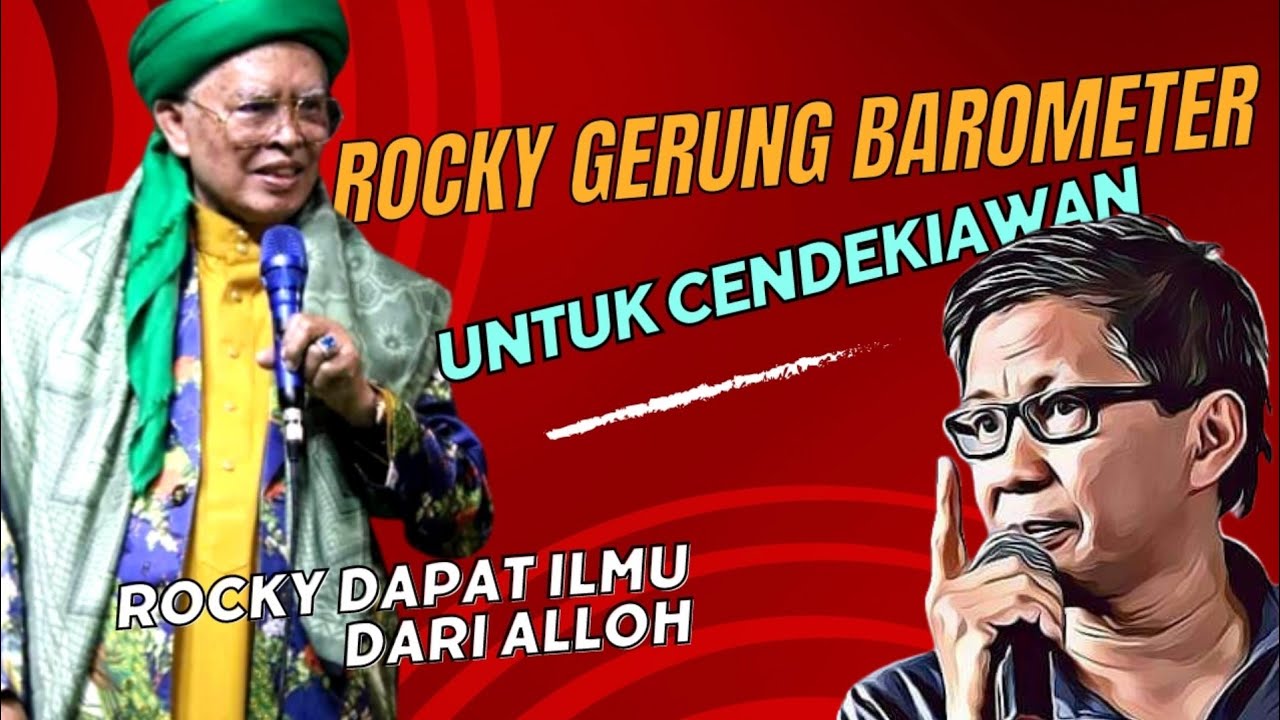 ABAH AOS SEBUT ROCKY GERUNG STANDAR KECERDASAN, ILMUNYA ILMU ALLOH - YouTube