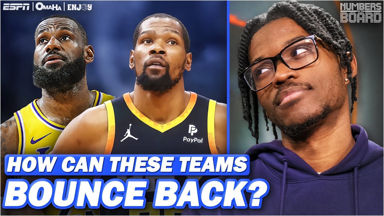 How can these NBA teams bounce back? | Numbers on the Board - YouTube