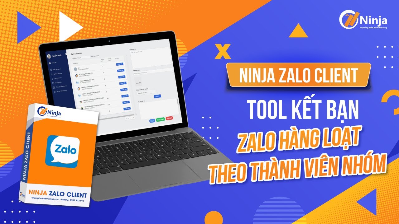 Tool Kết Bạn Zalo Hàng Loạt Theo Thành Viên Nhóm - Ninja Zalo Client ...