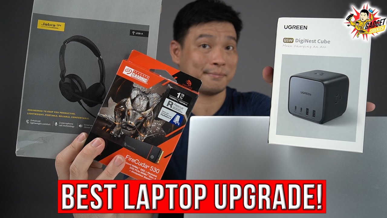 BEST Upgradeable for your Hardworking Laptop! | Gadget Sidekick - YouTube
