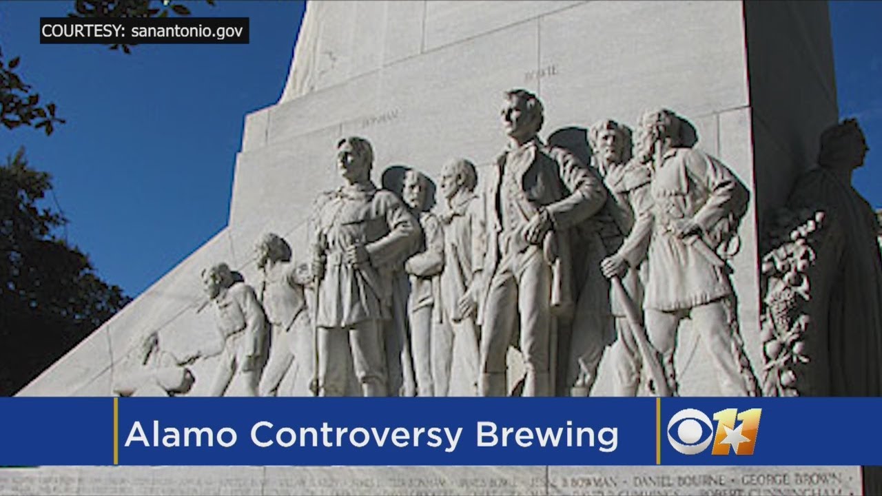 New Battle Of The Alamo Is Brewing Over Texas Shrine Revamp - YouTube